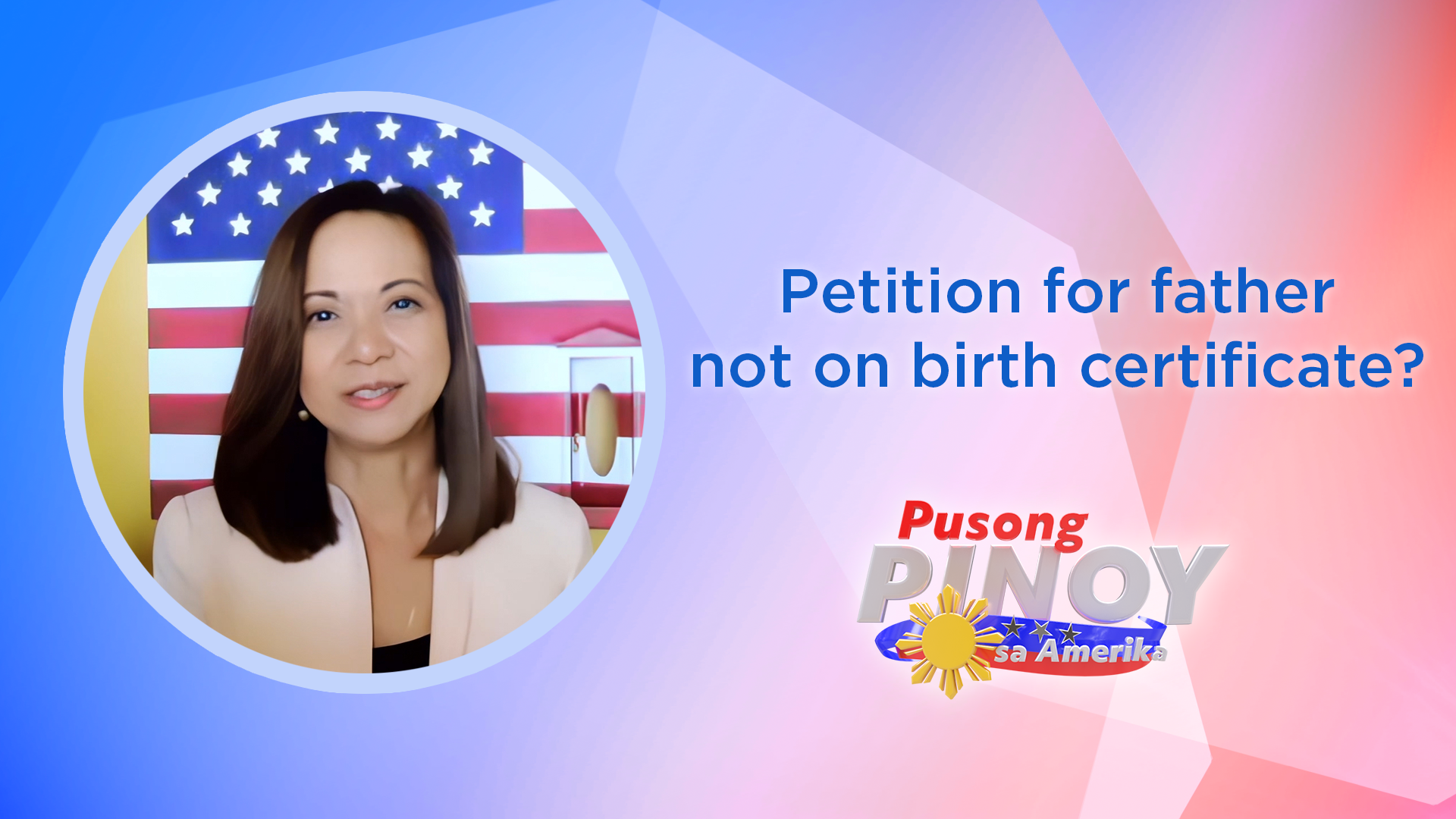 Father s Name Not In Petitioner s Birth Certificate Tancinco Law P C